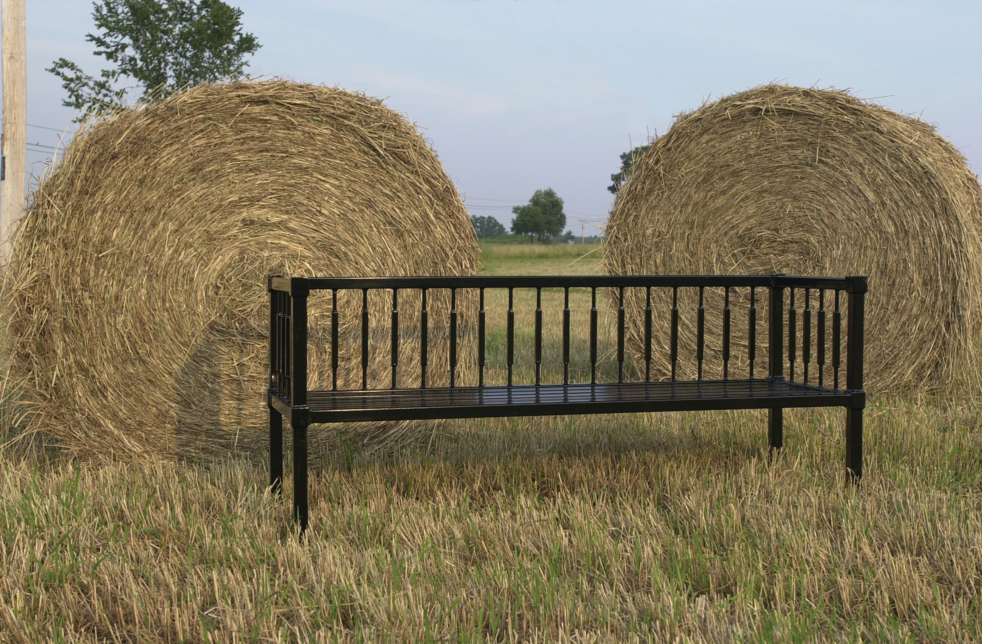 Leesburg Bench With Back | Keystone Ridge Designs
