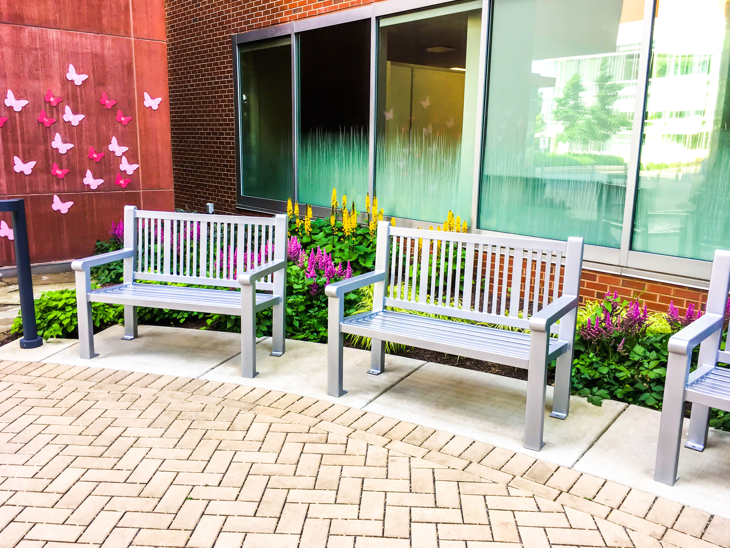 Reading Bench With Back | Keystone Ridge Designs