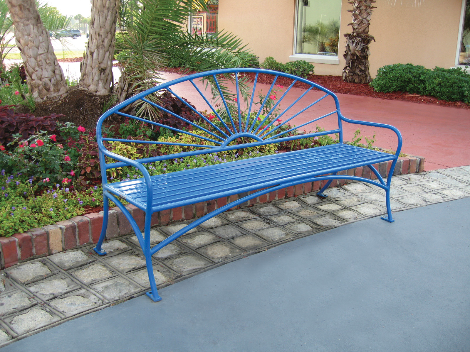 Catalina Bench With Back | Keystone Ridge Designs
