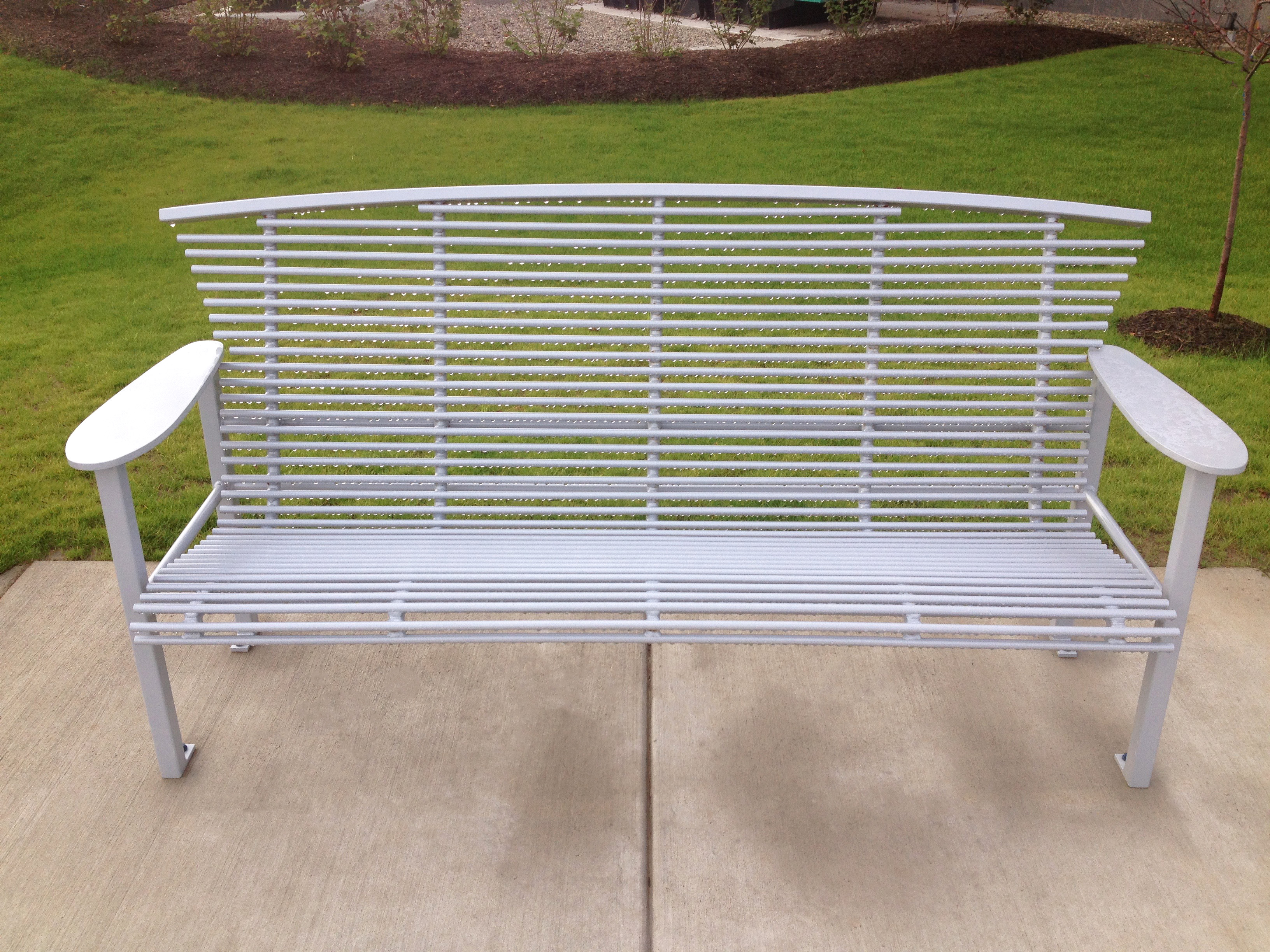 Horizon Bench With Back | Keystone Ridge Designs