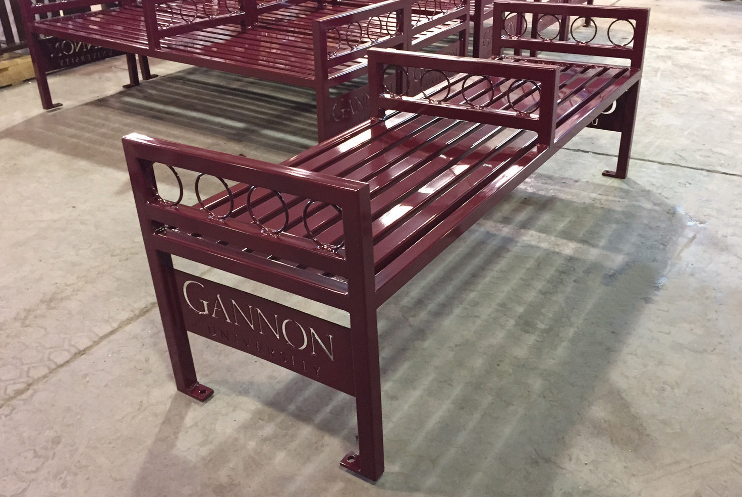 Atlanta Bench Without Back | Keystone Ridge Designs