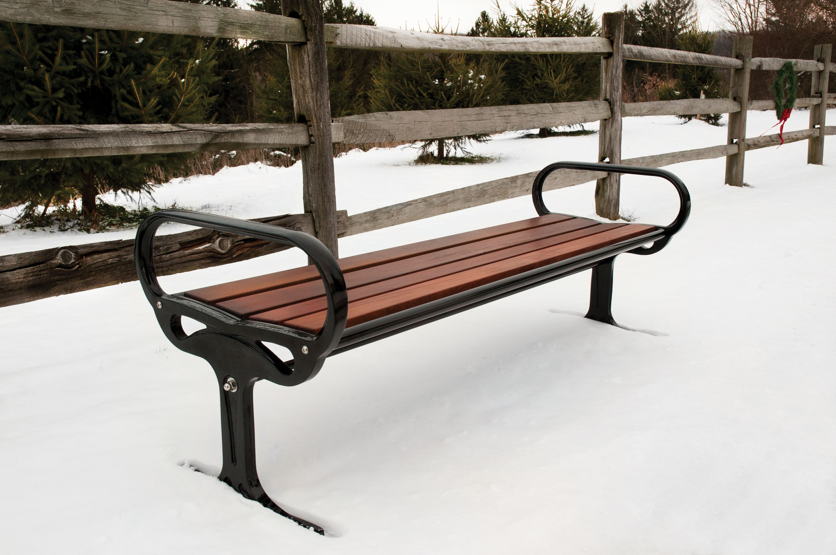 Robinson Bench Without Back | Keystone Ridge Designs