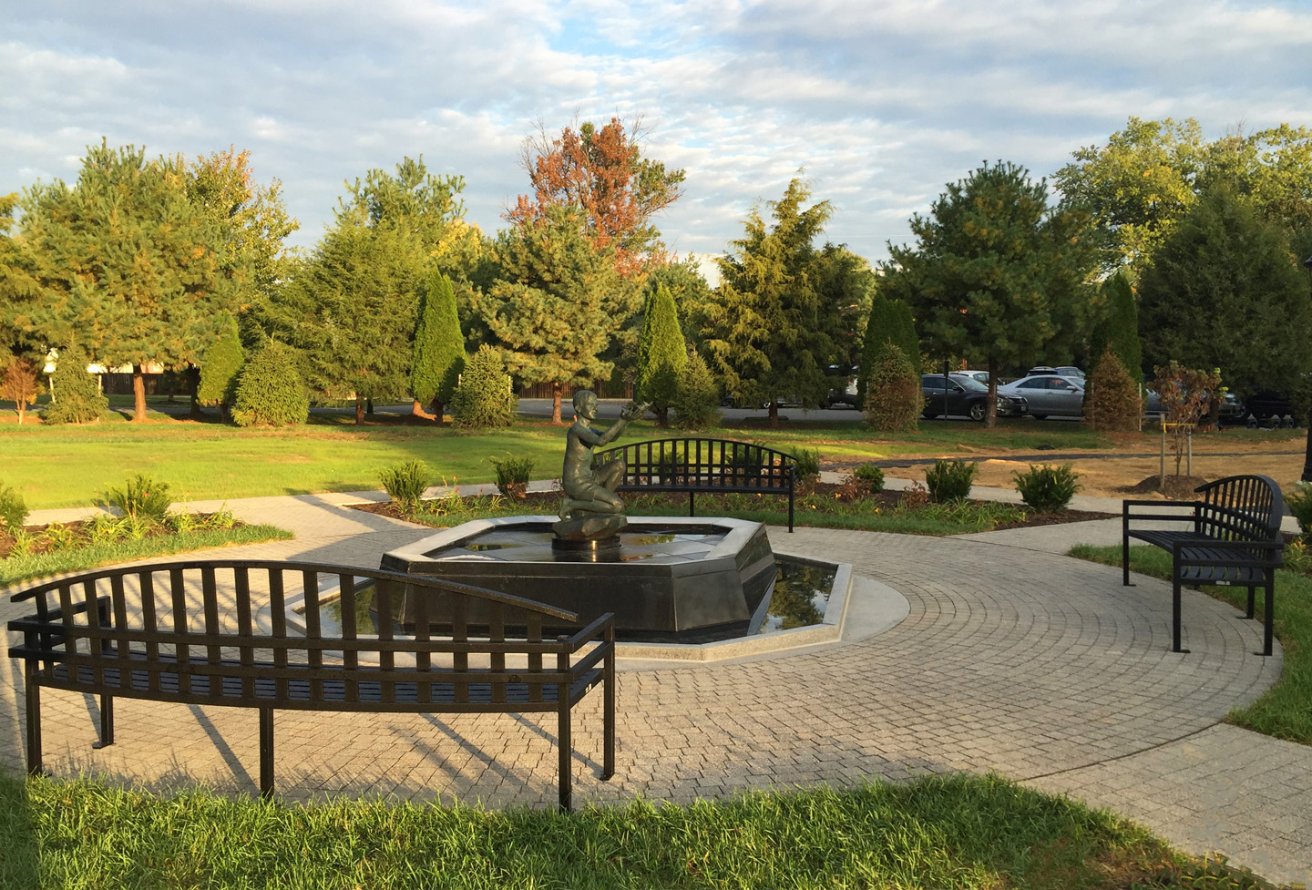 Curved Benches | Keystone Ridge Designs
