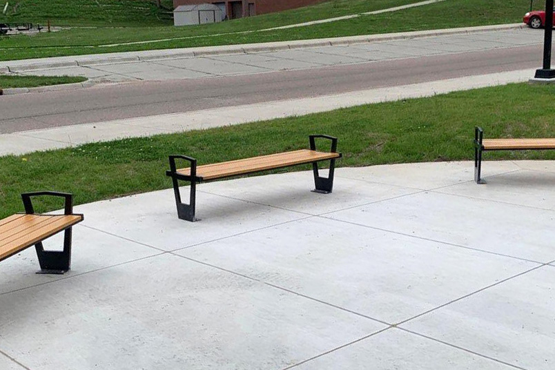 Creekview Bench Without Back | Keystone Ridge Designs