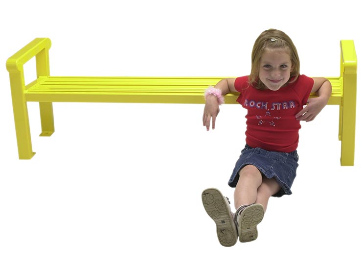 Childrens Reading Bench Without Back | Keystone Ridge Designs