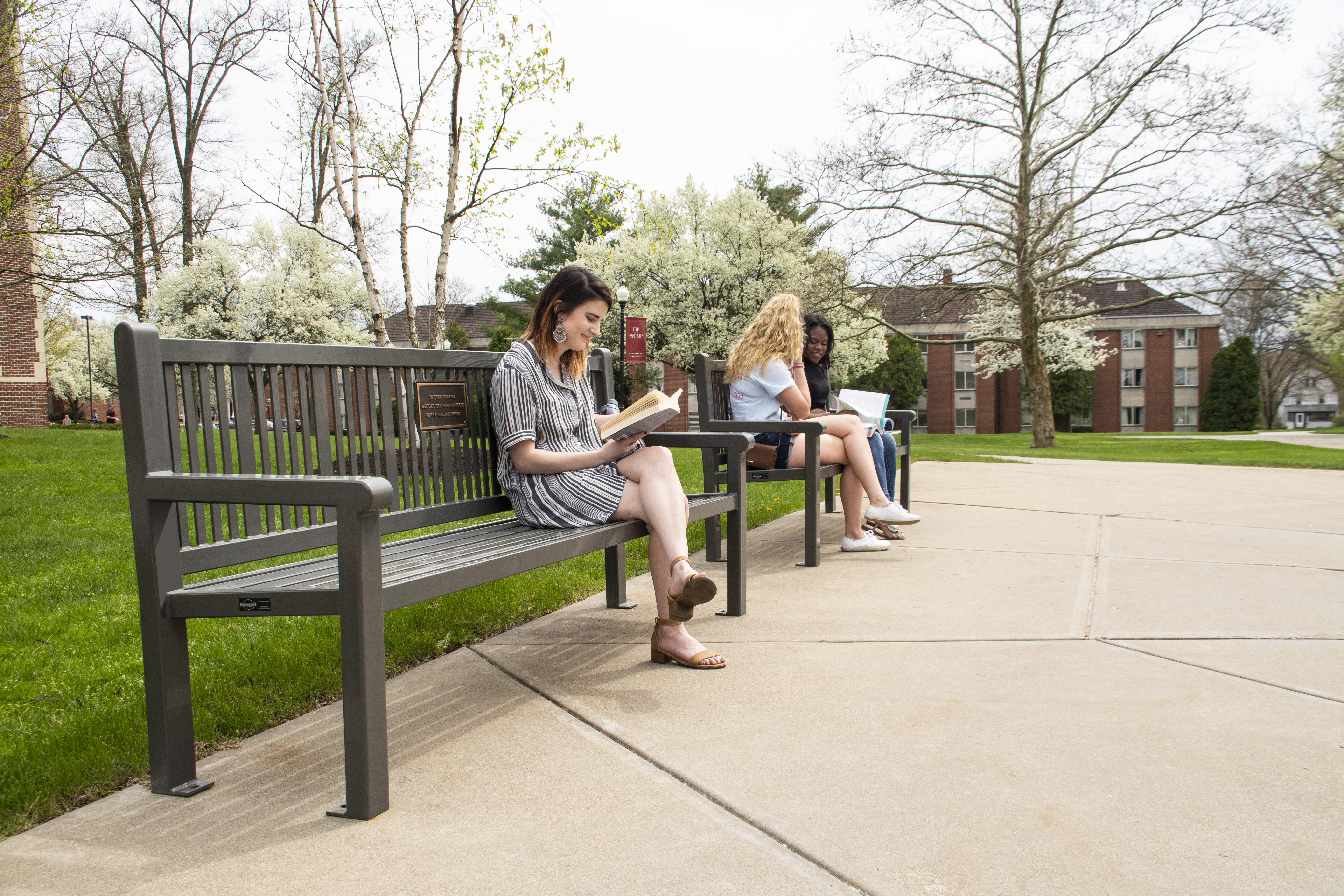 Reading Bench With Back | Keystone Ridge Designs