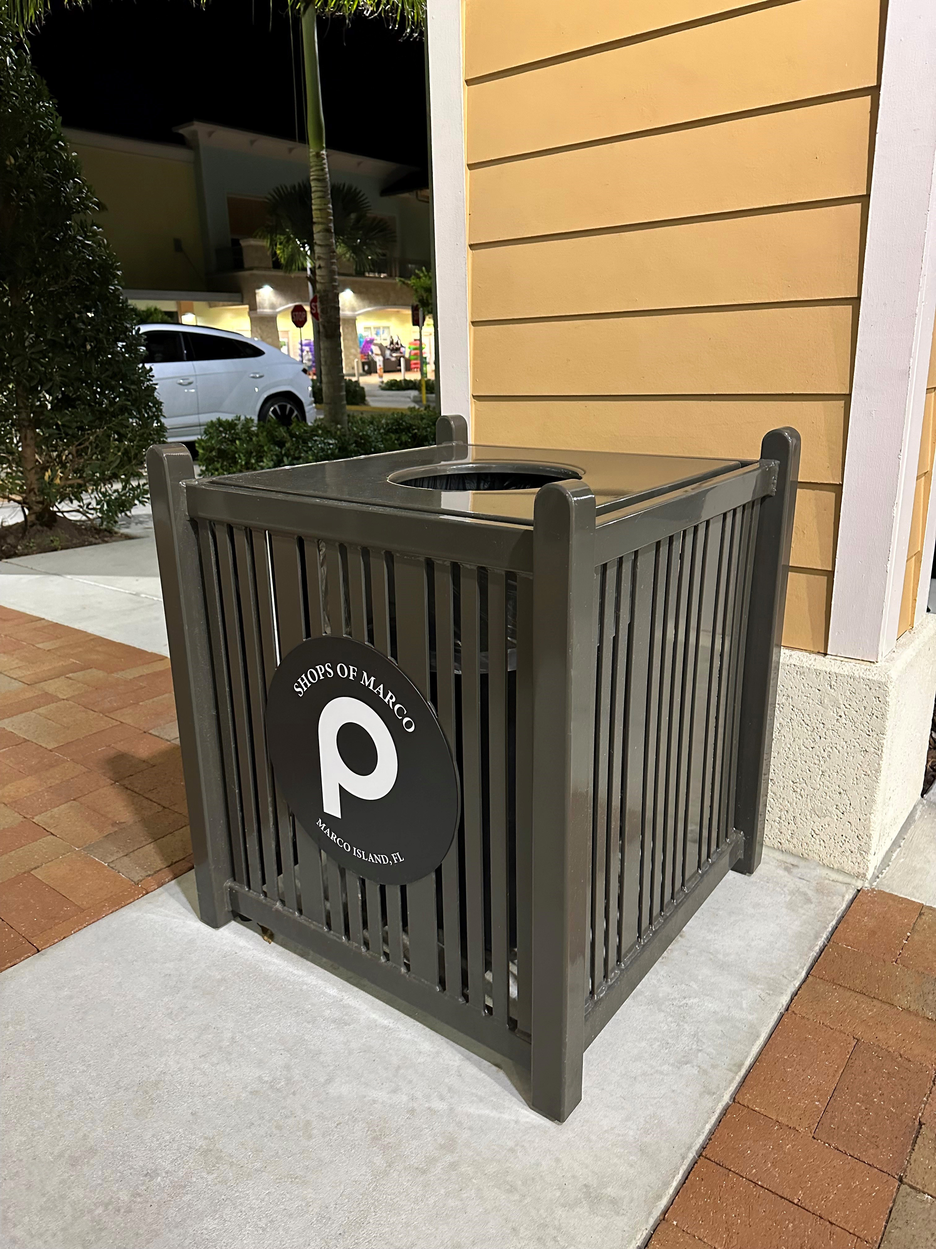 Torque Litter Receptacle | Keystone Ridge Designs