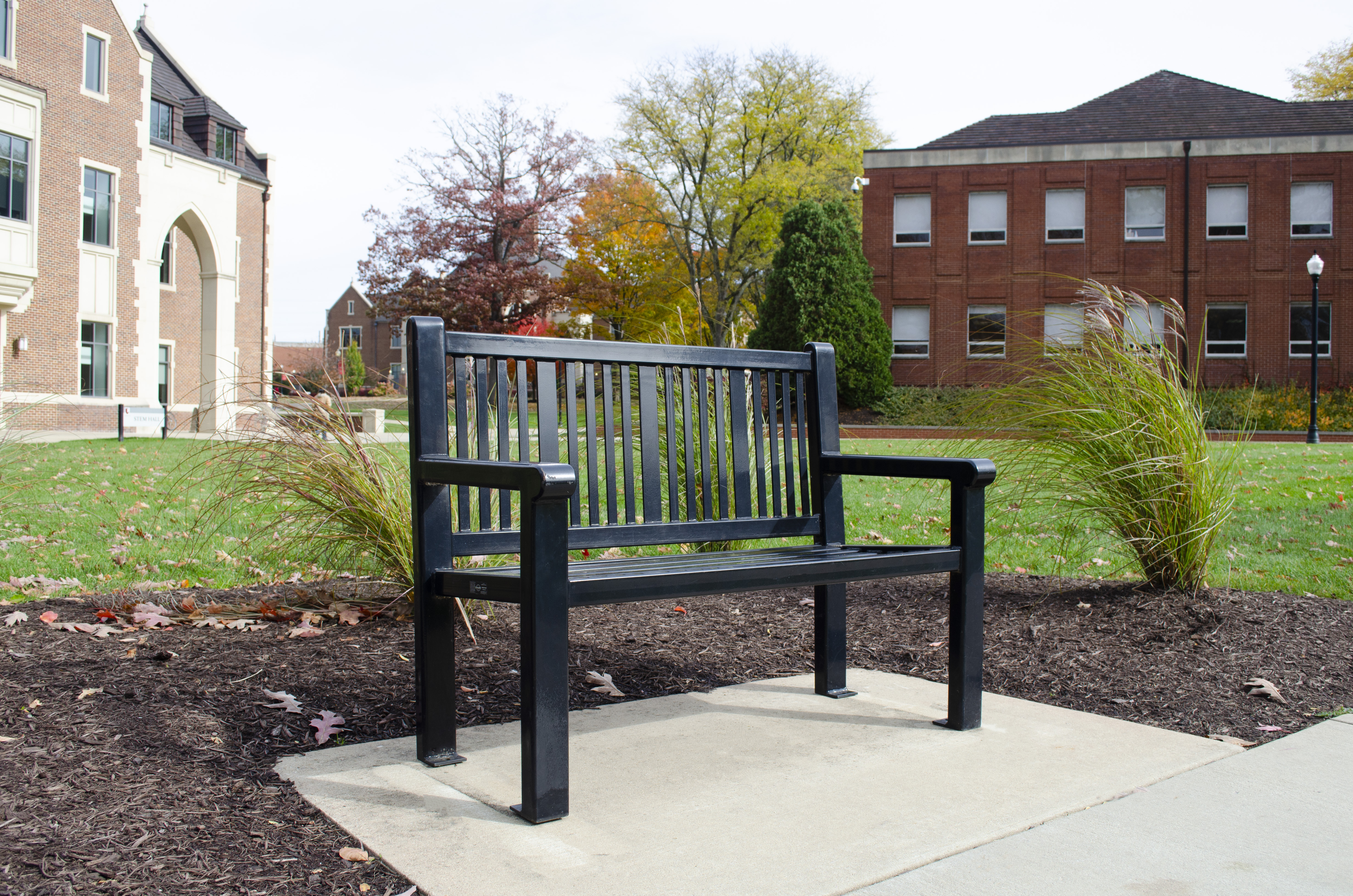 Reading Bench With Back | Keystone Ridge Designs
