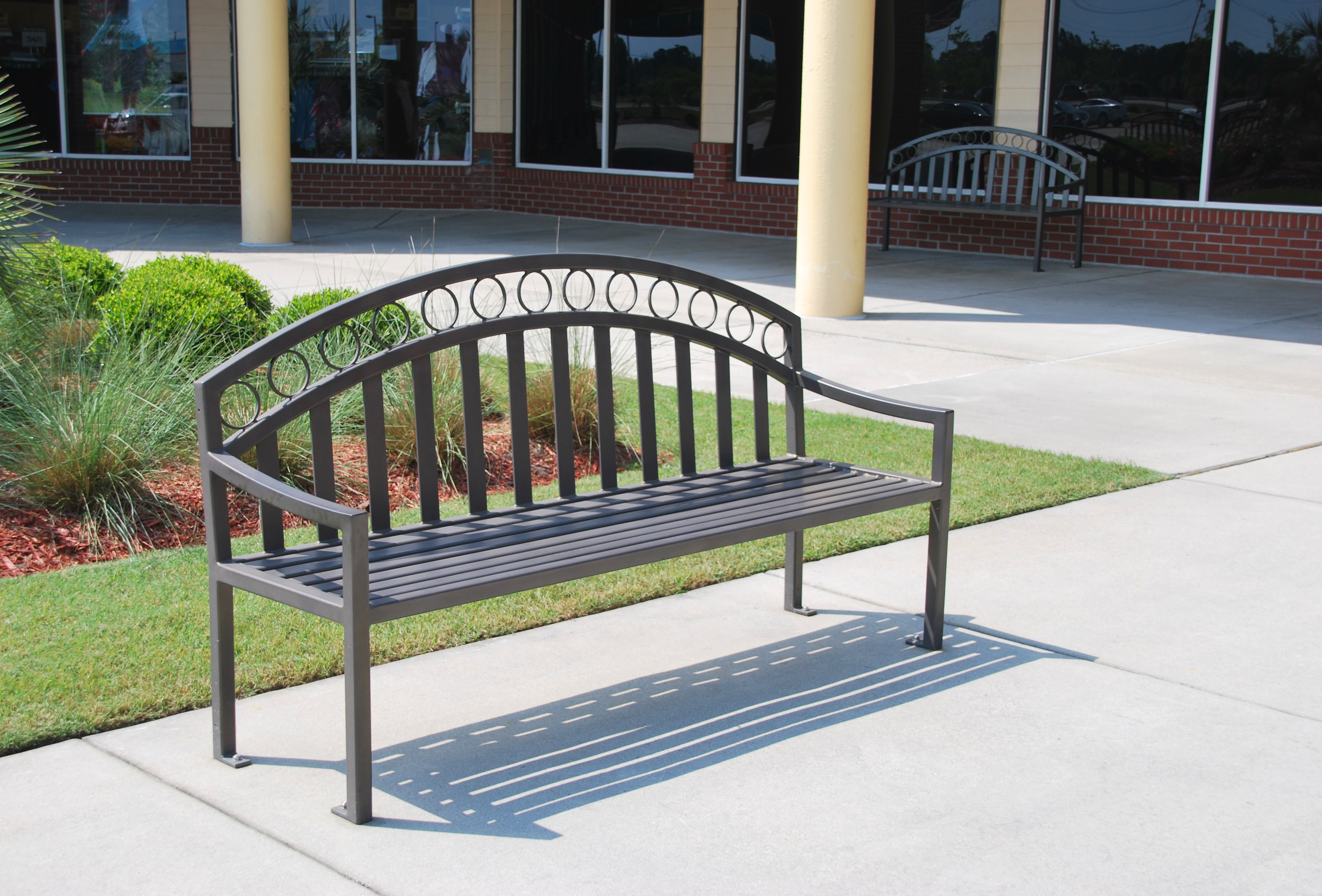 Atlanta Bench With Back | Keystone Ridge Designs