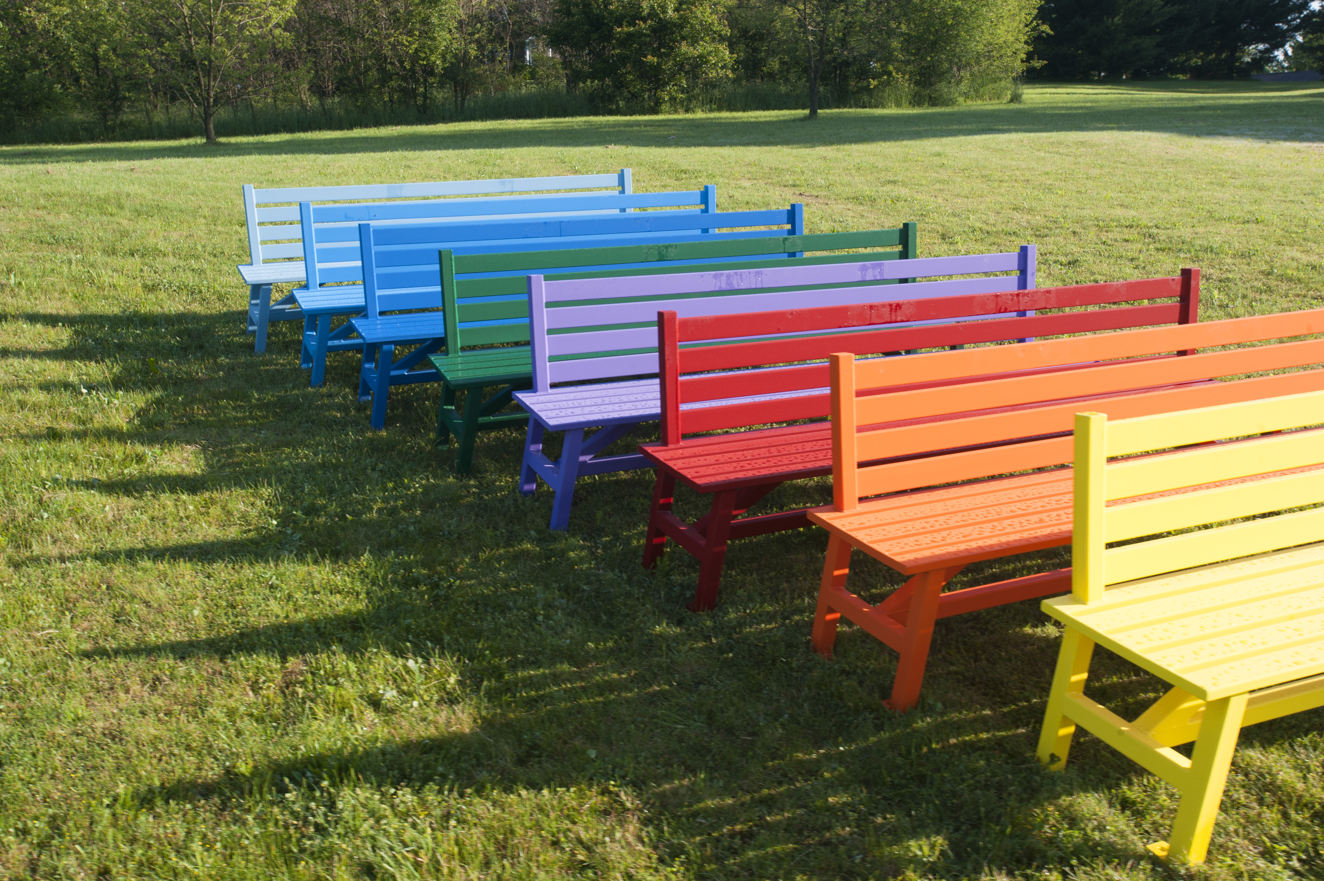 Site Furnishings With Custom Colors Creativity With Colors | Keystone Ridge Designs