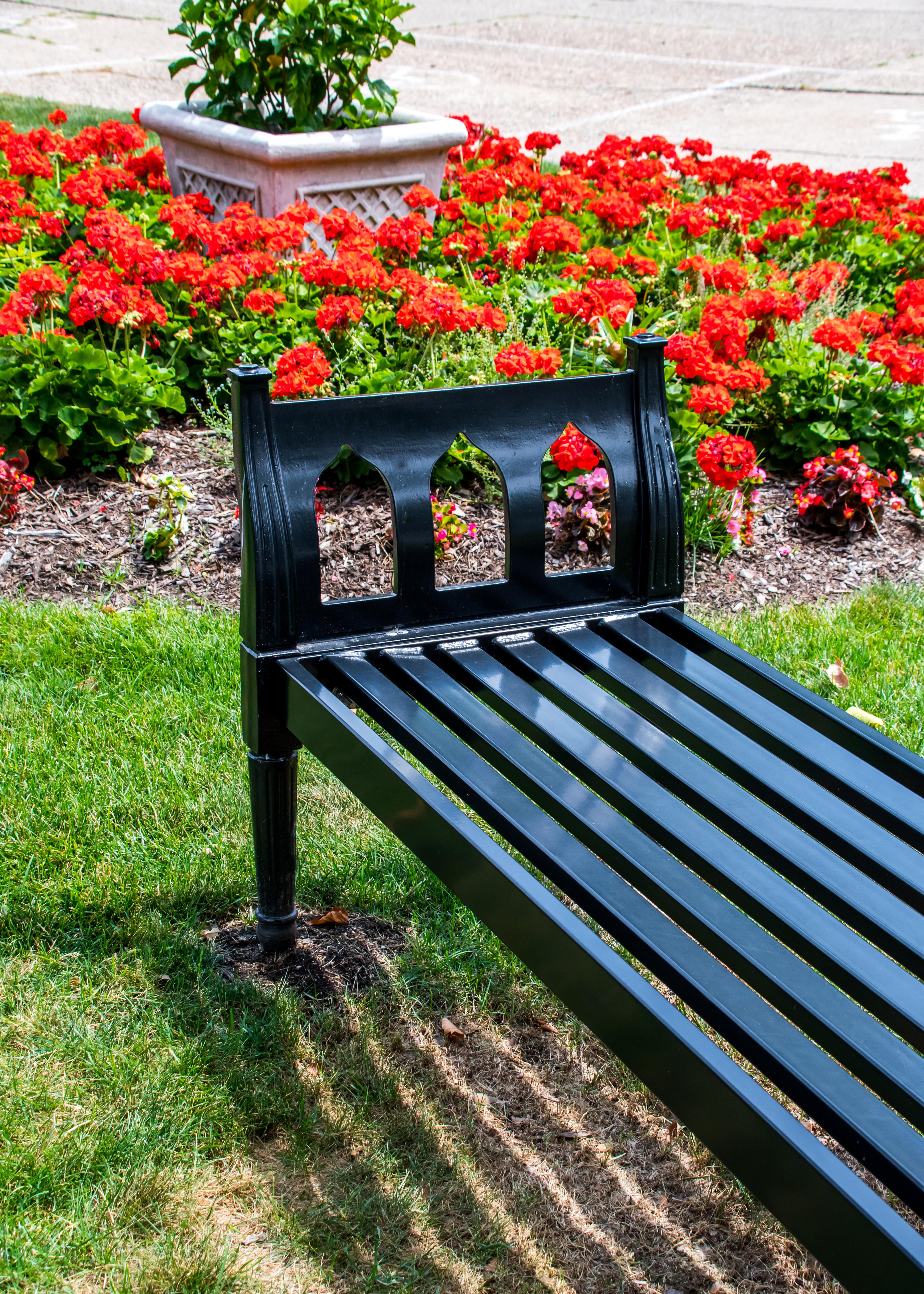 Augustine Bench Without Back | Keystone Ridge Designs
