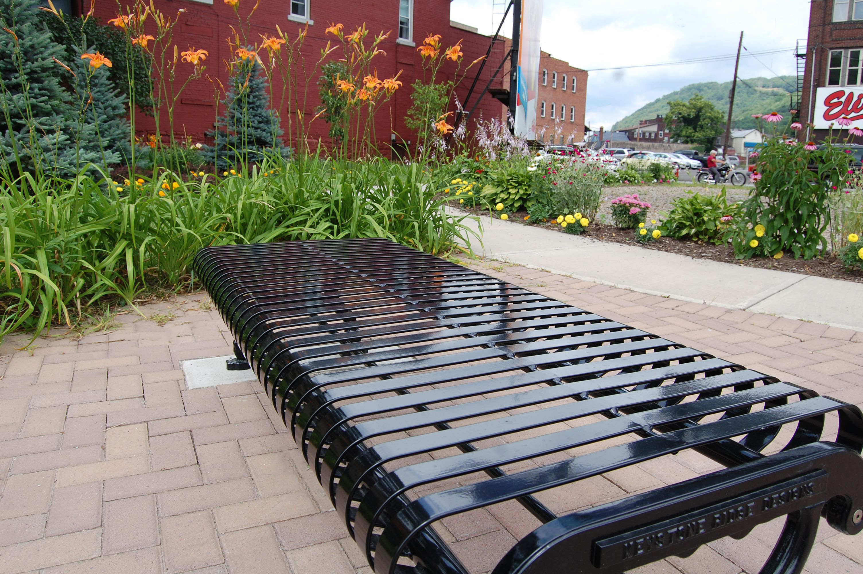 Lamplighter Bench Without Back | Keystone Ridge Designs