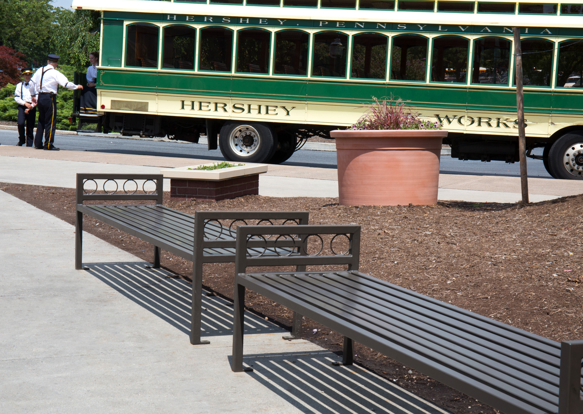 Atlanta Bench Without Back | Keystone Ridge Designs