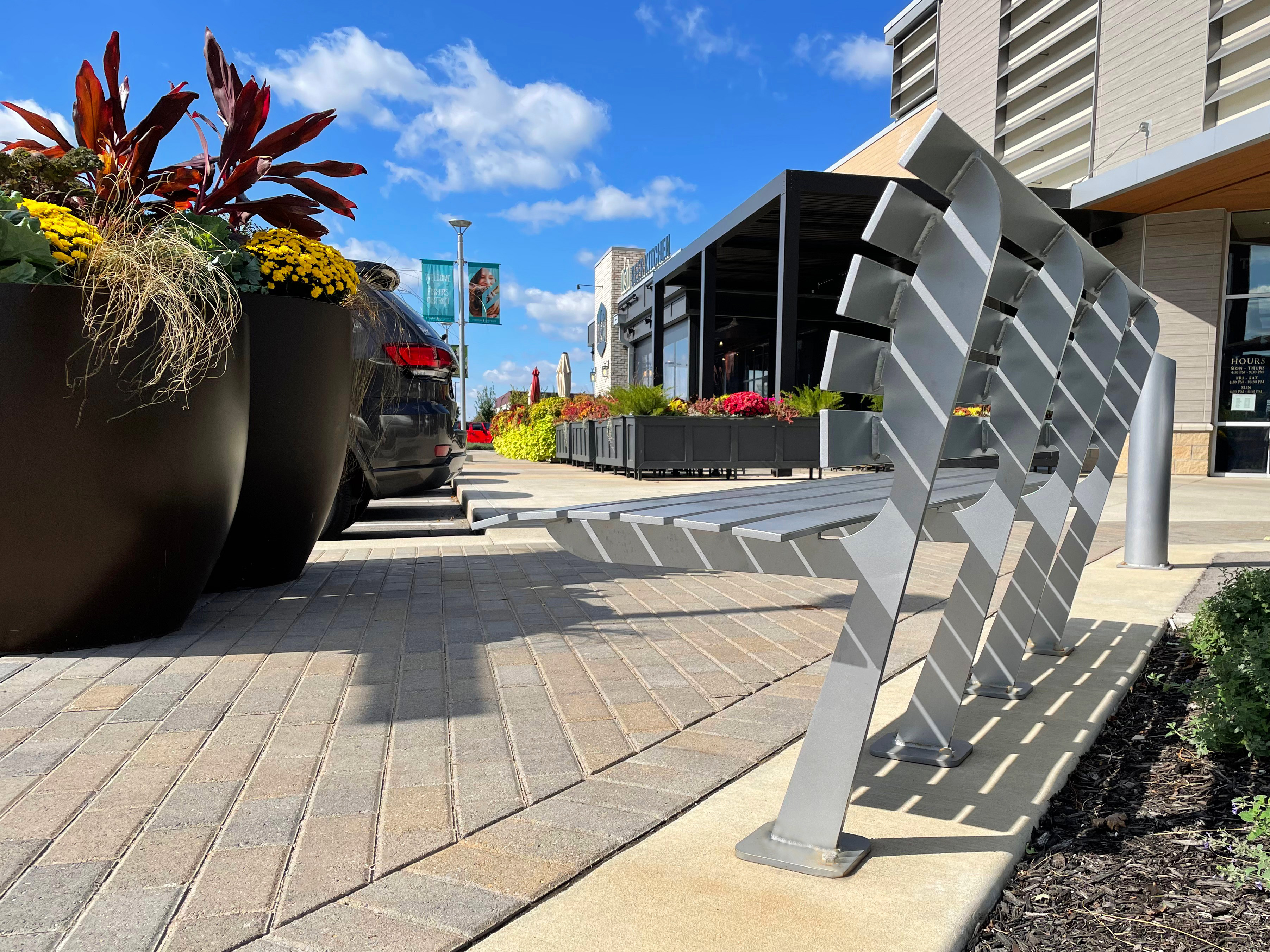 Carson Bench With Back | Keystone Ridge Designs